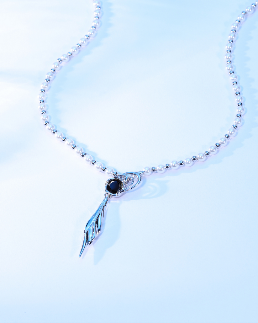 Caleb - Floating Floraletter Necklace｜Love and Deepspace Inspired ...