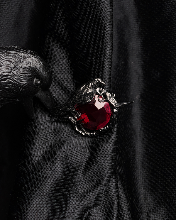 Sylus – N109 Pass Crow Brooch – VELNIC STUDIO